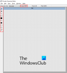 How to use Charmap and Eudcedit built-in tools of Windows 11/10