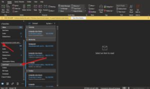 How to empty the Junk Email Folder in Outlook