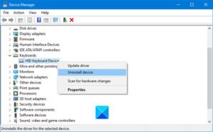 Keyboard opening shortcuts instead of typing letters in Windows 11