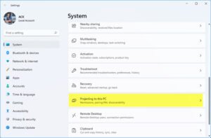 How to mirror Windows screen to another device in Windows 11