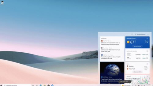News and Interests not showing or missing in Windows 11/10