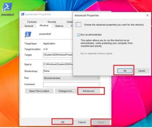 How to ALWAYS run CMD, PowerShell or Terminal as Administrator