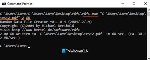 Best free Dummy File Generator software for Windows PC
