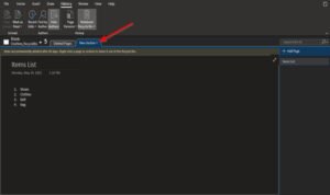 How to use the Notebook Recycle Bin in OneNote