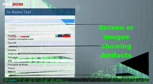 Screen or images showing Artifacts or Distortion in Windows 11/10