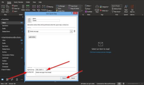 How to Create, Edit, and Delete Quick Steps in Outlook