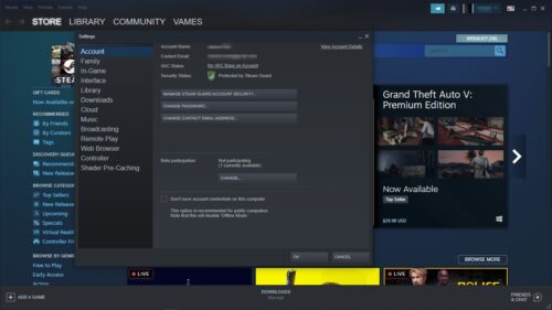 How to share Steam Games Library and play together