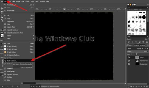 How to add Neon Glow effect Text in GIMP