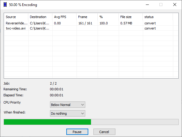 Batch rotate Videos using GUI or Command-line in Windows 11