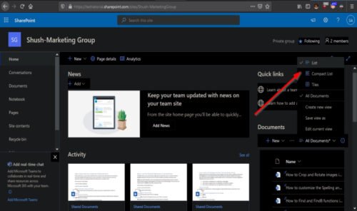 How to upload Documents to a SharePoint Site