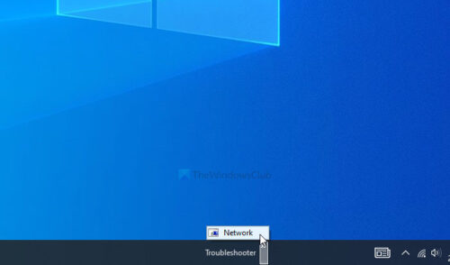 How to add Troubleshooters toolbar in Windows Taskbar