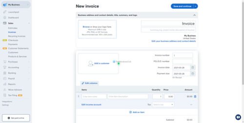 Best free online Invoice Generator and Maker to generate Bills