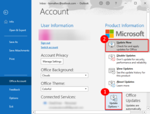 Body of Emails or Text is missing in Outlook