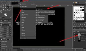 How to add Neon Glow effect Text in GIMP