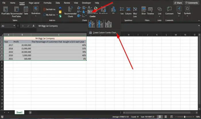 How to insert a custom combo chart in excel for mac - gesermeta How to insert a custom combo chart in excel for mac - gesermeta