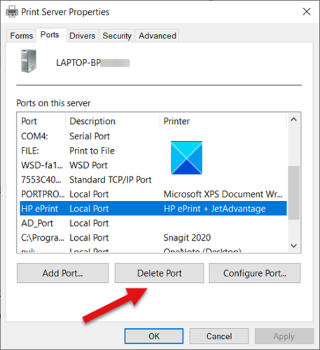 Unable to Print after a Blackout or Power Outage on Windows PC