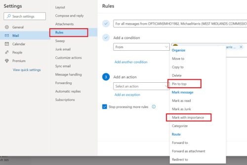 How to stop Email from going to Junk in Outlook