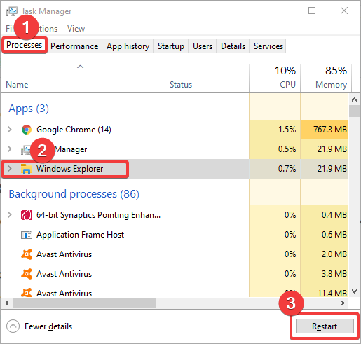 Unclickable Taskbar; Can't click on Taskbar in Windows 11