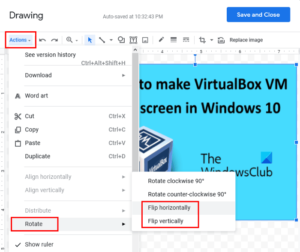 How to resize, rotate, flip and crop Images in Google Docs