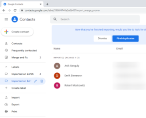How to view VCF file in Windows 11 PC