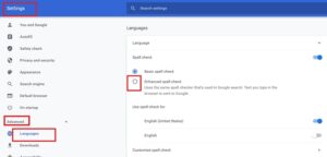Fix Google Docs Spellcheck not working properly