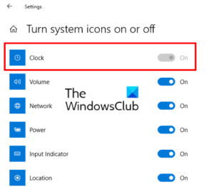 How to hide Clock and Date from Taskbar in Windows 11/10