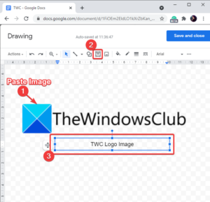 How to add Caption to Images in Google Docs