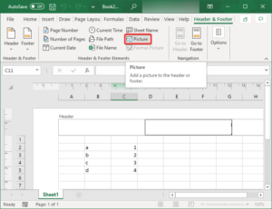 How to Add a Watermark in Excel