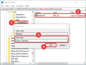 Copy file content to Clipboard using Right-click Context Menu