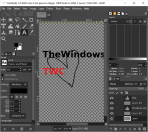 How to create a transparent GIF with GIMP in Windows 11/10