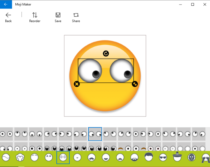 How to create your own Emoji in Windows using Moji Maker app