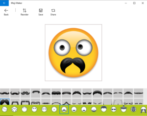 How to create your own Emoji in Windows using Moji Maker app