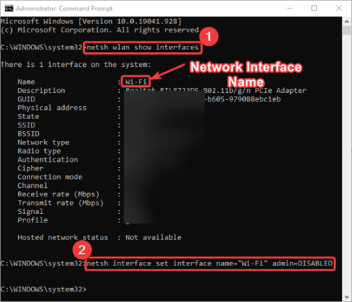 How To Disable Wifi Using Cmd Or Powershell In Windows 1110
