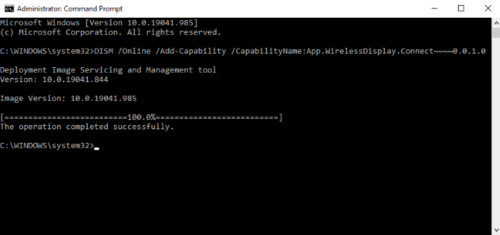 How to add and remove Wireless Display feature in Windows 11