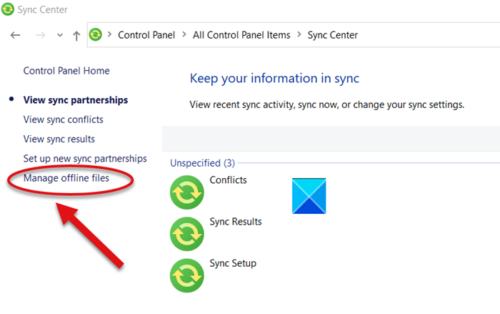 Make Network files Always Available Offline on Windows 11