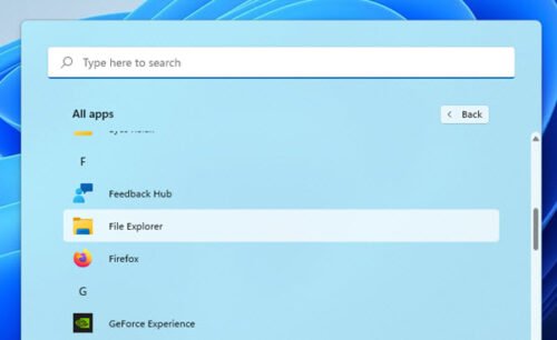 How to open File Explorer in Windows 11