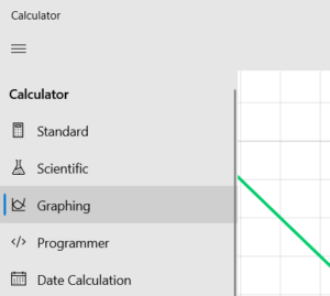 How to use the Graphing Calculator in Windows 11
