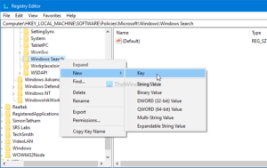 Prevent users from indexing Specific Paths in Search Index in Windows