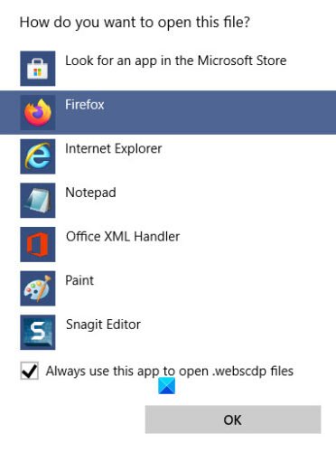 How to remove Programs from the Open With menu in Windows 11/10