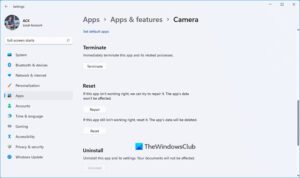 Webcam keeps turning off and on again on Windows 11