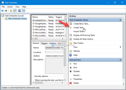 How to schedule ForFiles command on Shared Network drive