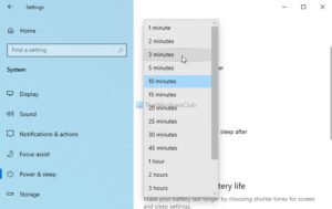 Screen won't turn off after the specified time in Windows 11