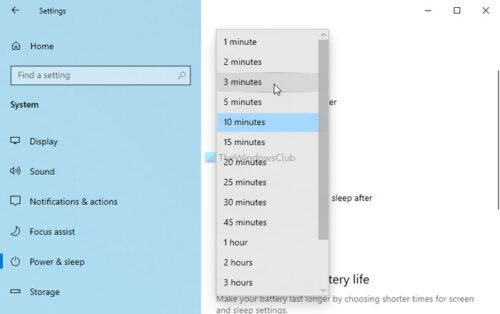 Screen won't turn off after the specified time in Windows 11