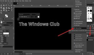 How to add Neon Glow effect Text in GIMP