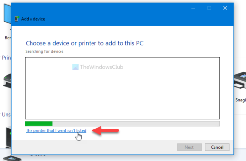 Fix Network Printer errors; Windows cannot connect to the printer