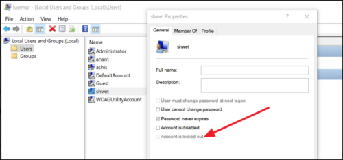 Sign-in option is disabled because of failed sign-in attempts