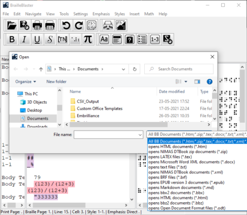 How to translate Text to Braille in Windows 11