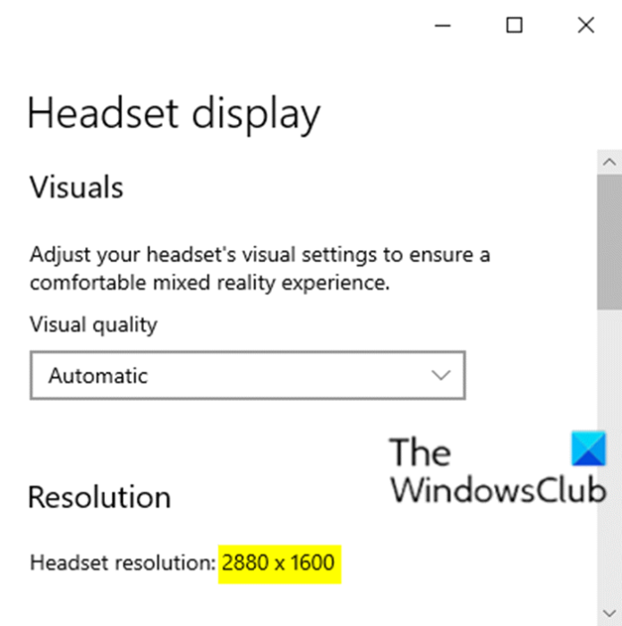 How to configure Mixed Reality settings in Windows 11/10