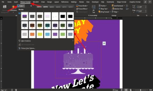 How to make a flyer in Microsoft Word
