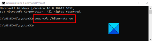 Turn on Fast Startup option missing in Windows 11